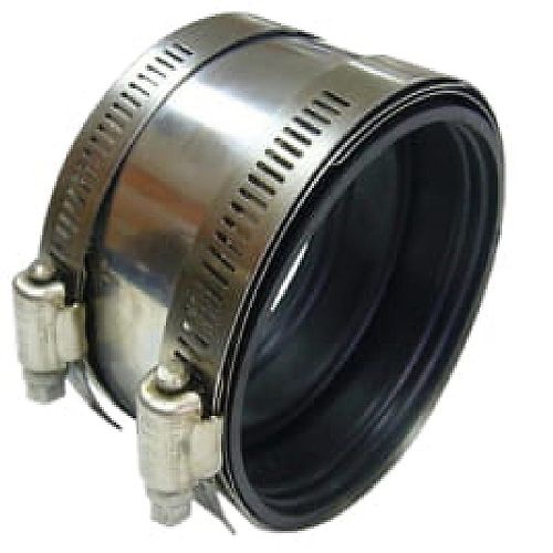 Aqua-Dynamic Transition Coupling 1-1/2-inch ABS to Copper Drain, Waste ...