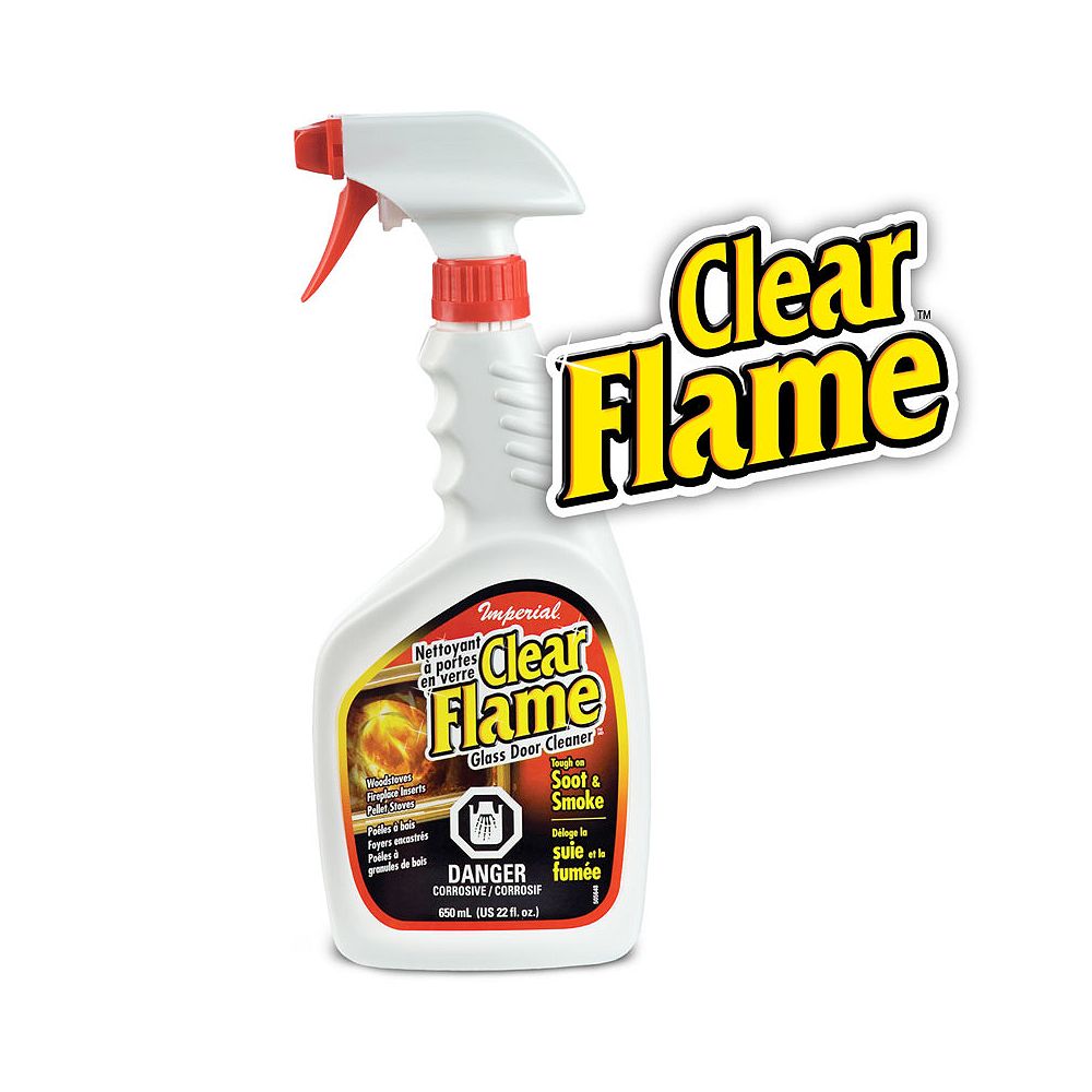 Imperial CLEAR FLAME Glas Cleaner EF /22oz | The Home Depot Canada