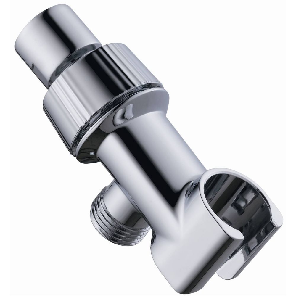 GLACIER BAY Shower Arm Mount for Handheld Showerheads - Chrome | The ...