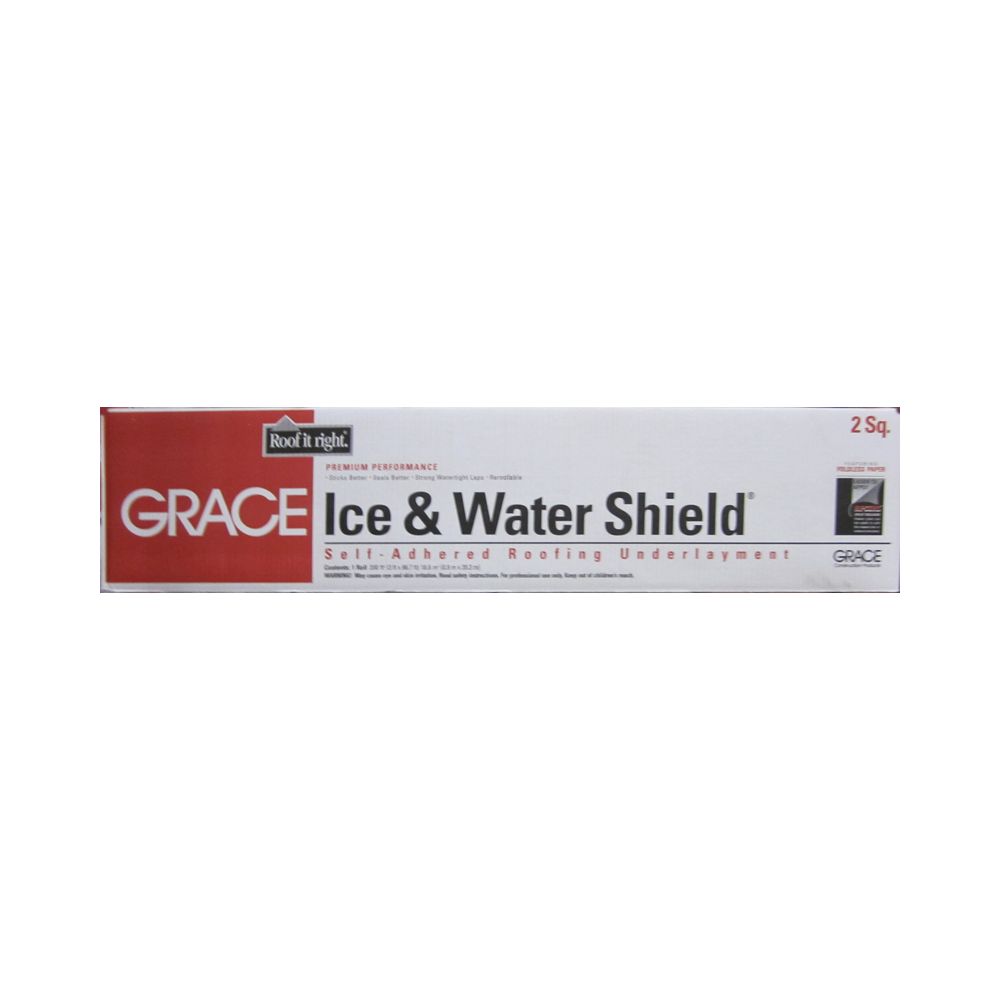 Grace Ice & Water Shield 3 Feet Wide And 67 Feet Long | The Home Depot ...