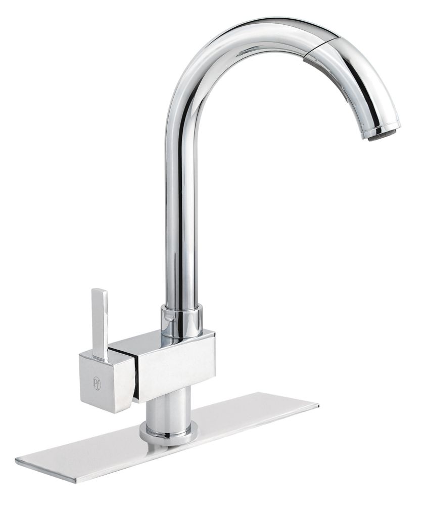 Pfister Modena Single Control Pull-Out Kitchen Faucet | The Home Depot ...