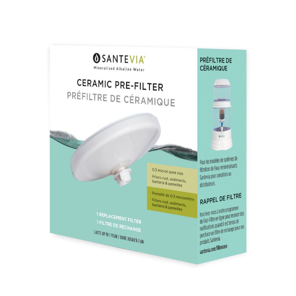 Santevia Pré filtre en Céramique | Home Depot Canada