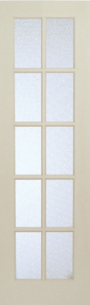 Milette 24-inch x 80-inch Primed 10 Lite Interior French Door with ...