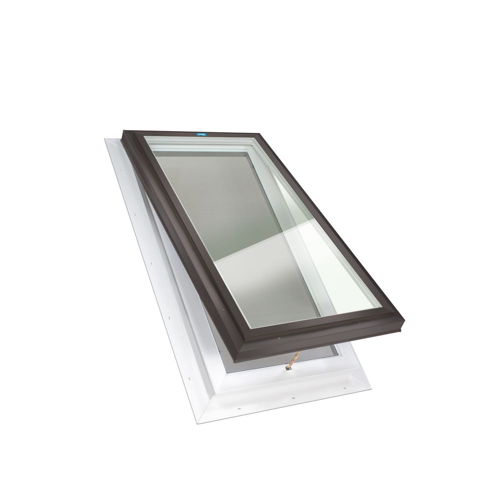 Columbia Skylights 2ft x 4ft Fixed Self Flashing LoE3 Double Glazed ...