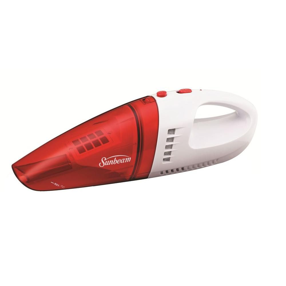 Sunbeam 7.2V Rechargeable Handheld Wet/Dry Vacuum Raspberry | The Home ...