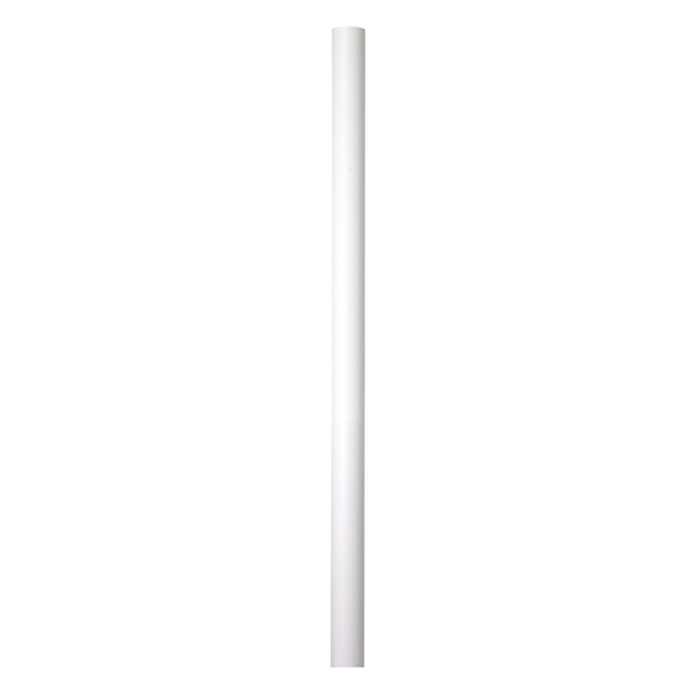 Snoc Aluminum pole, white finish | The Home Depot Canada
