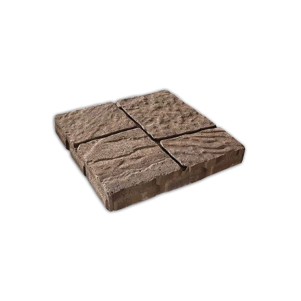 Oldcastle Dalle Quadral nuance beige et noir | Home Depot Canada