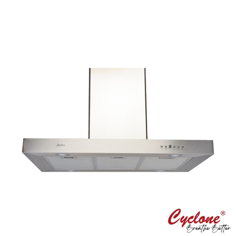 Cyclone 36-inch T-shape Island Range Hood in Stainless Steel | The Home ...