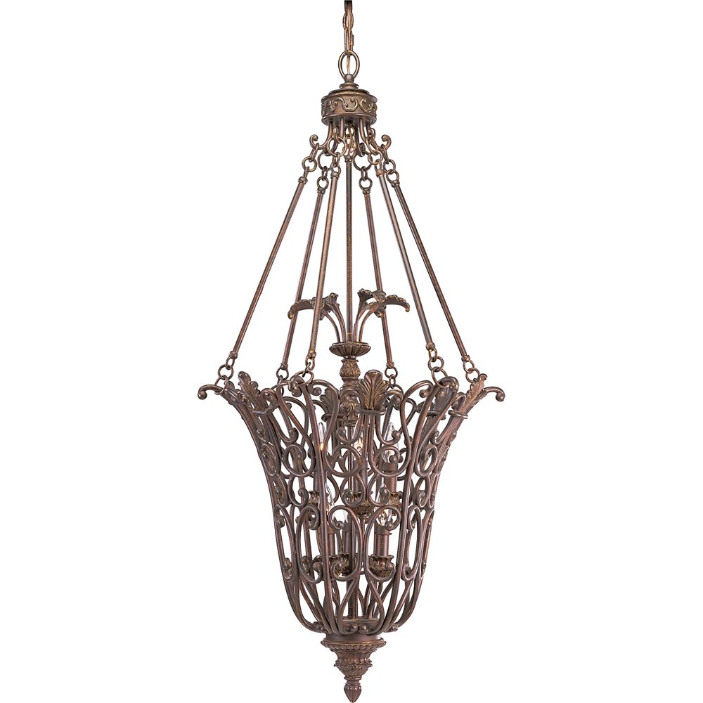 Thomasville Lighting Lustre à 6 Lumières, Collection Messina - fini ...