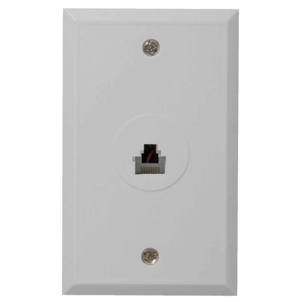 RCA PLAQUE MURALE PRISE RJ45 SIMPLE | Home Depot Canada
