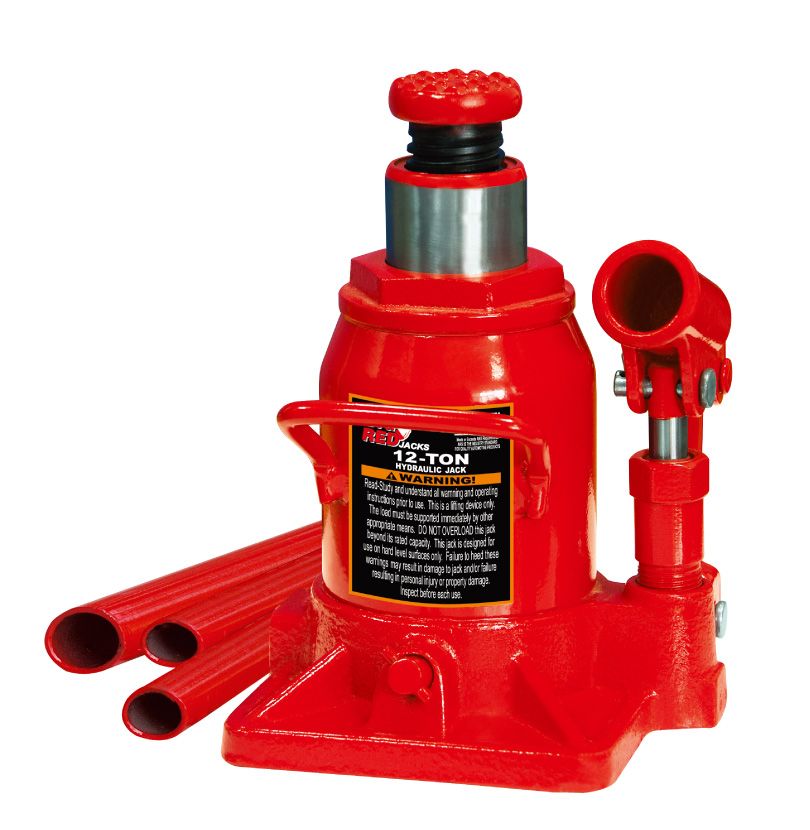 Torin Big Red Big Red 12 Ton Stubby Bottle Jack | The Home Depot Canada