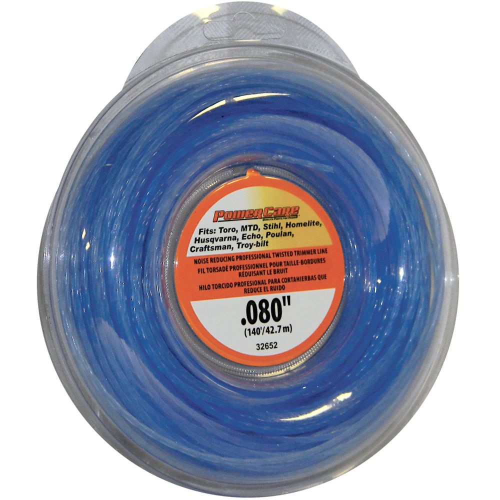 Power Care Premium Trimmer Line - .080'' X 140', Silent | The Home ...
