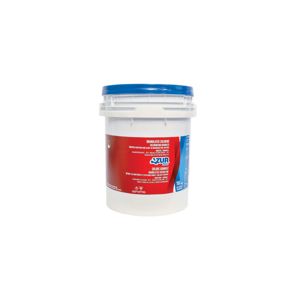 Azur 16 kg Granulated Chlorine 65% | The Home Depot Canada
