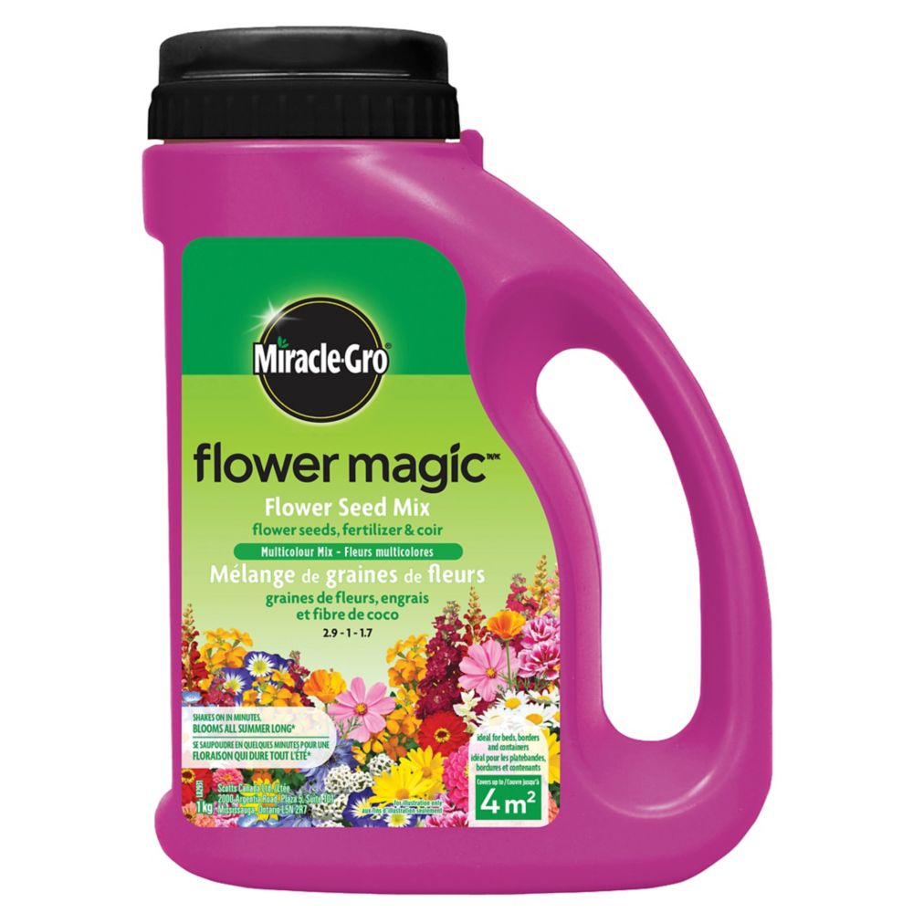 Miracle-Gro 1 kg Flower Magic Multicolor Mix | The Home Depot Canada