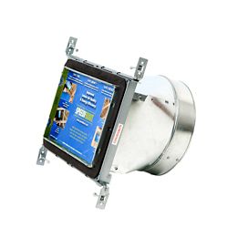 Speedi-Boot 6 in. x 12 in. x 6 in. Straight Register Vent Boot with Adj ...