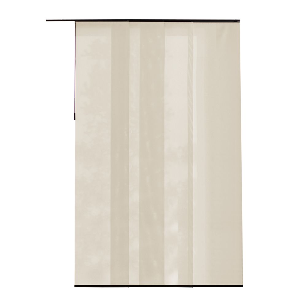 Designview 78x84 White 3.5 in. Vertical Blind Kit (Actual width 78 in ...
