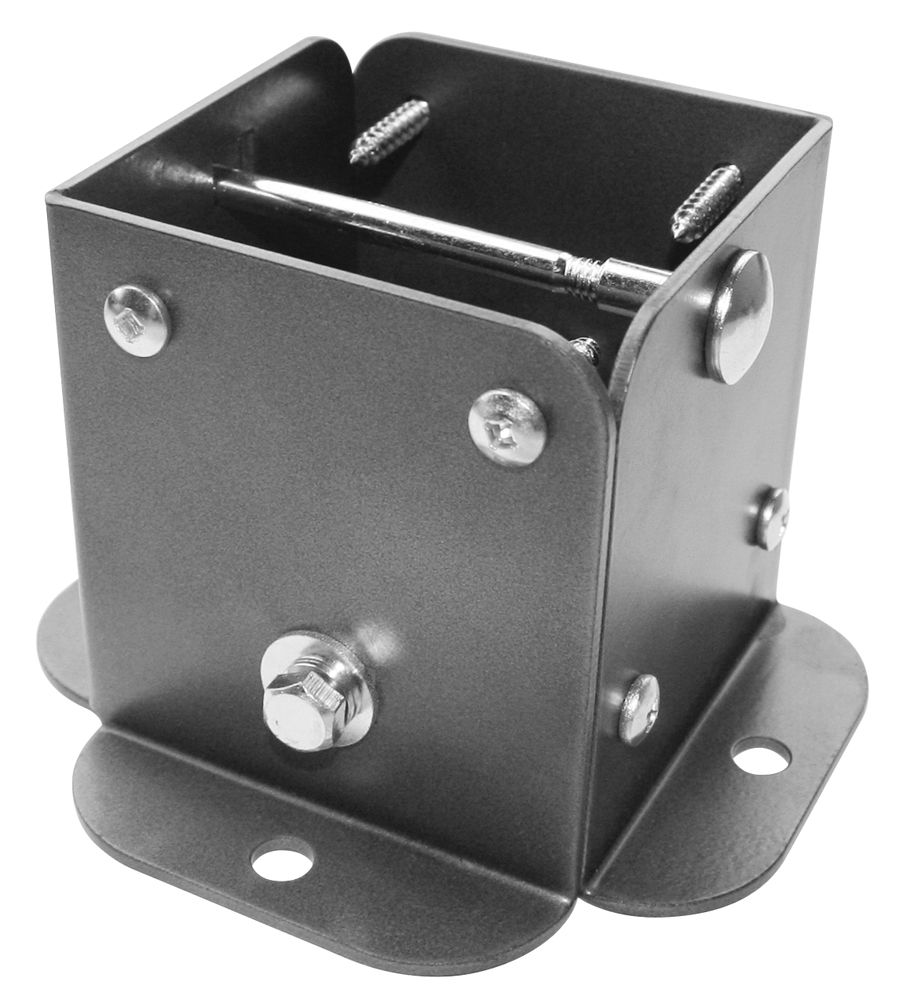 Yardistry 4 inch x 4 inch Post Base (4-Pack) | The Home Depot Canada