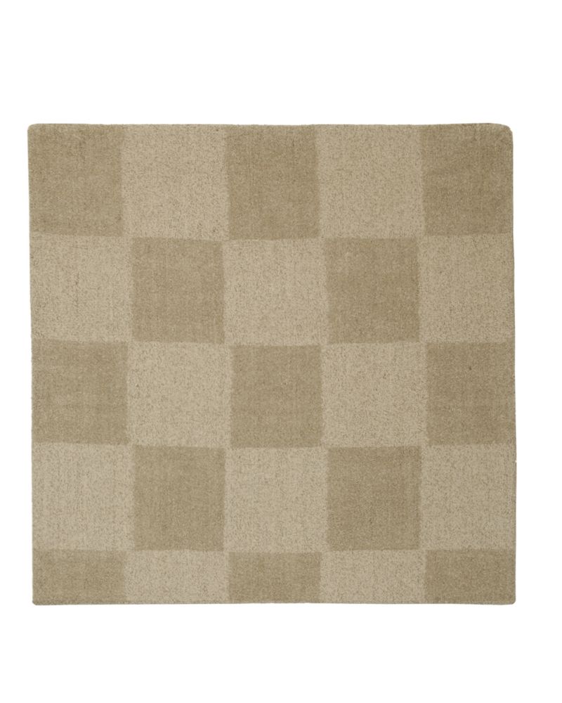 Lanart Rug Moonwalk Beige Tan 5 ft. x 5 ft. Indoor Textured Square Area ...
