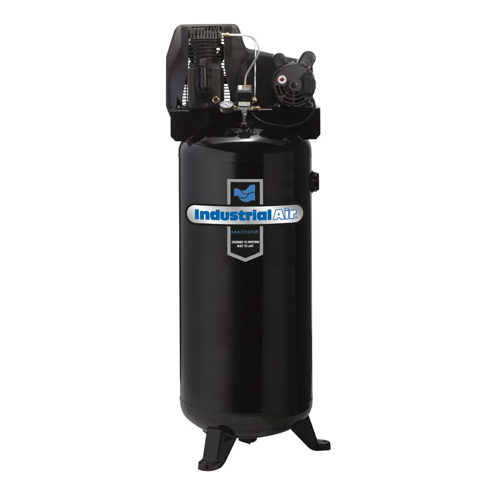 Industrial Air 60 Gallon Stationary Electric Air Compressor | The Home ...
