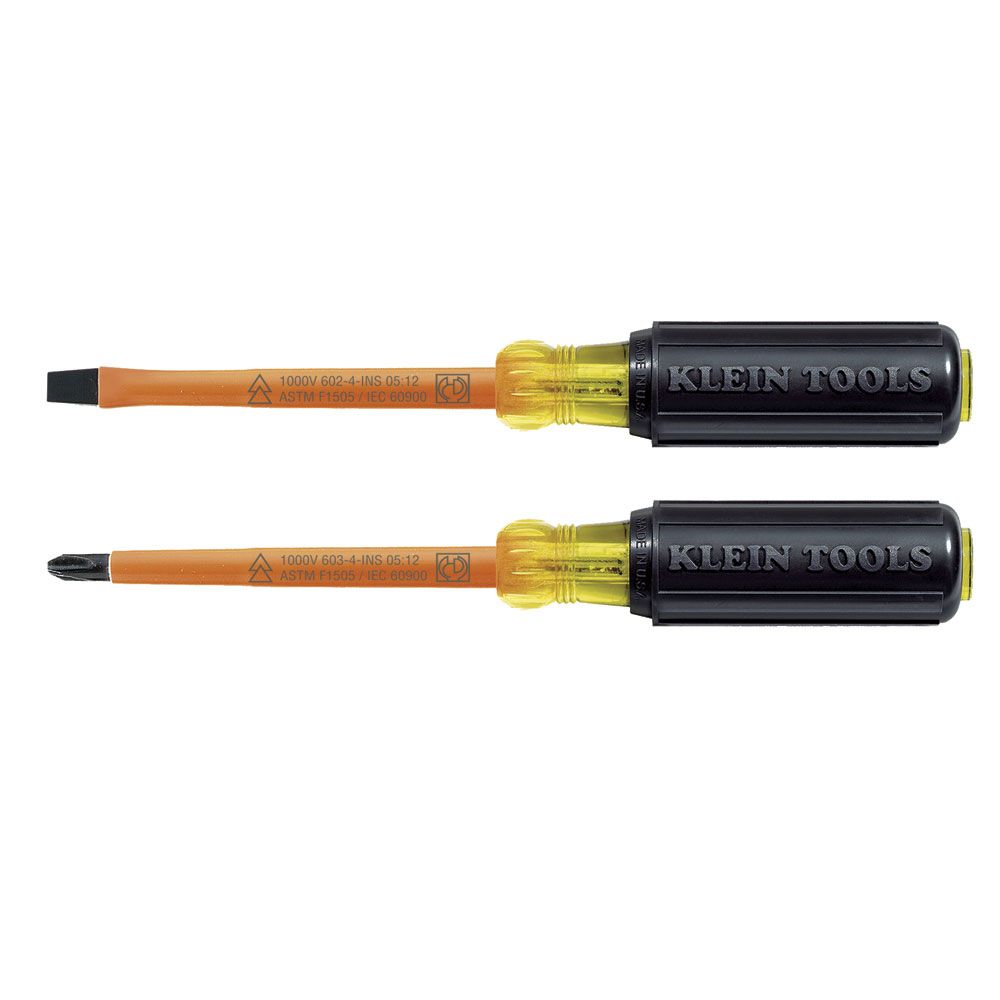 Klein Tools 2-Piece Insulated Screwdriver Set | The Home Depot Canada