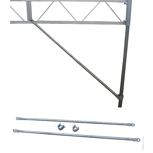 Patriot Docks Poly Dock Bench Kit | The Home Depot Canada