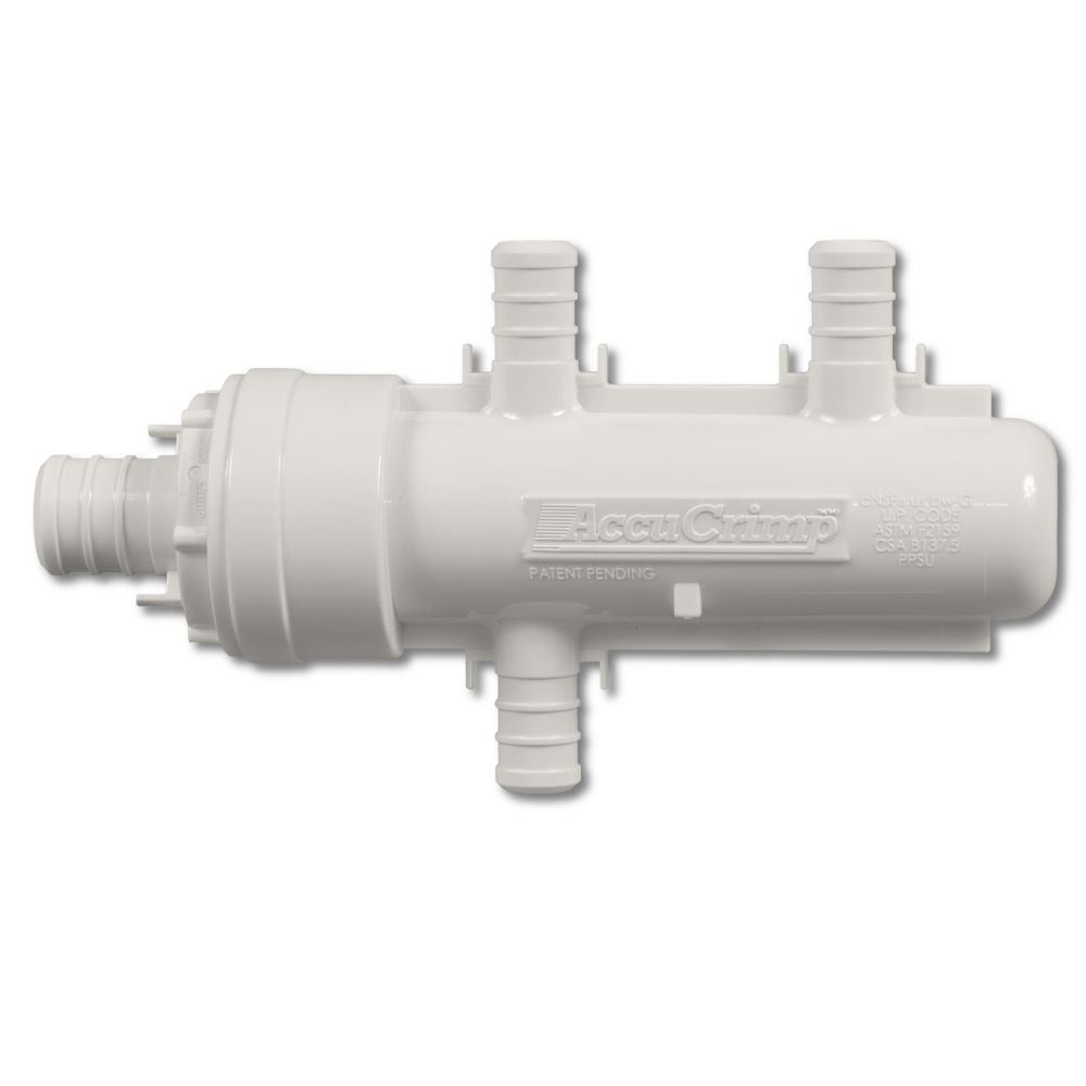 Jag Plumbing Products Pex Manifold: 3h Br Ep - 1/2-inch Inlet | The ...