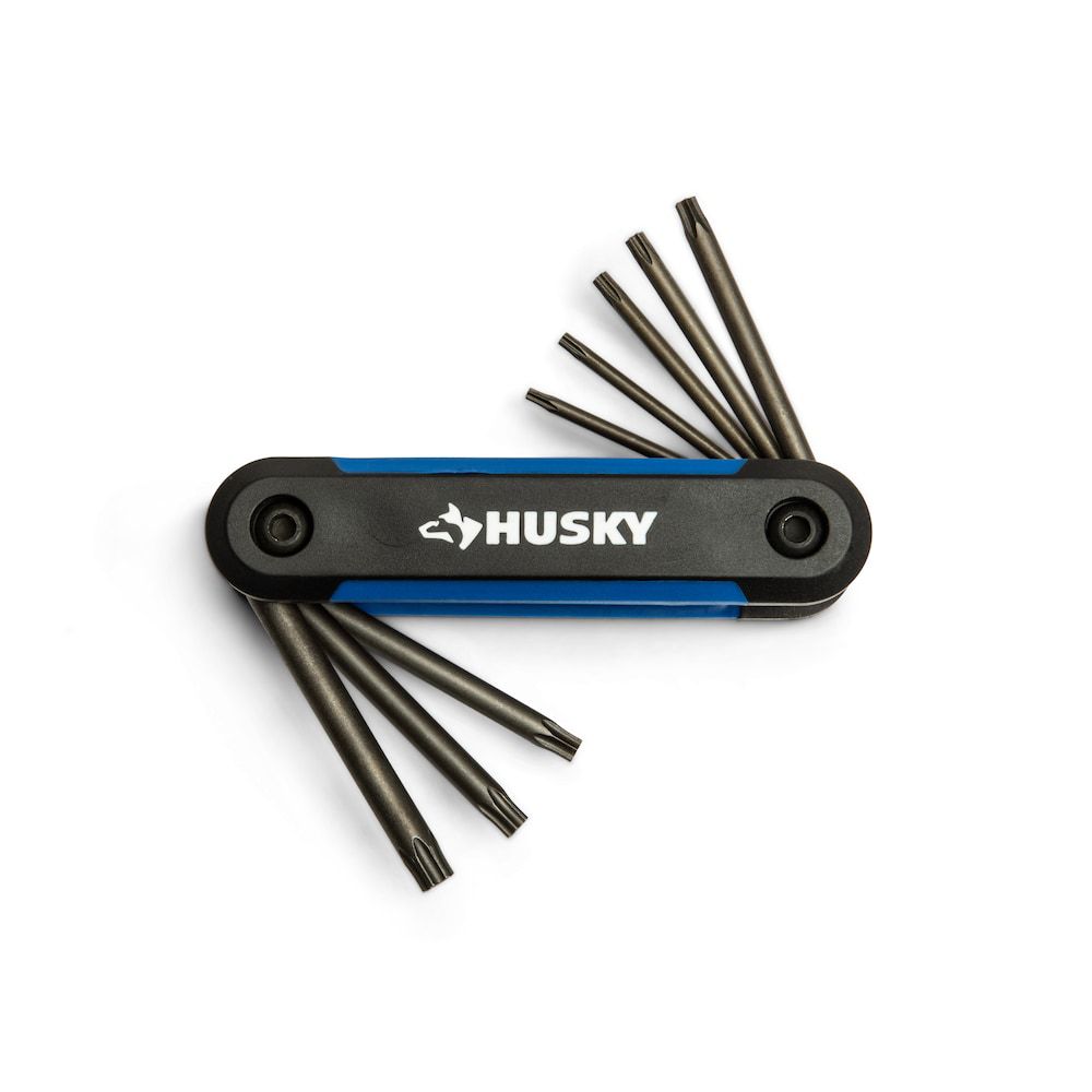 HUSKY Torx Folding Key Set (8-Piece) | The Home Depot Canada