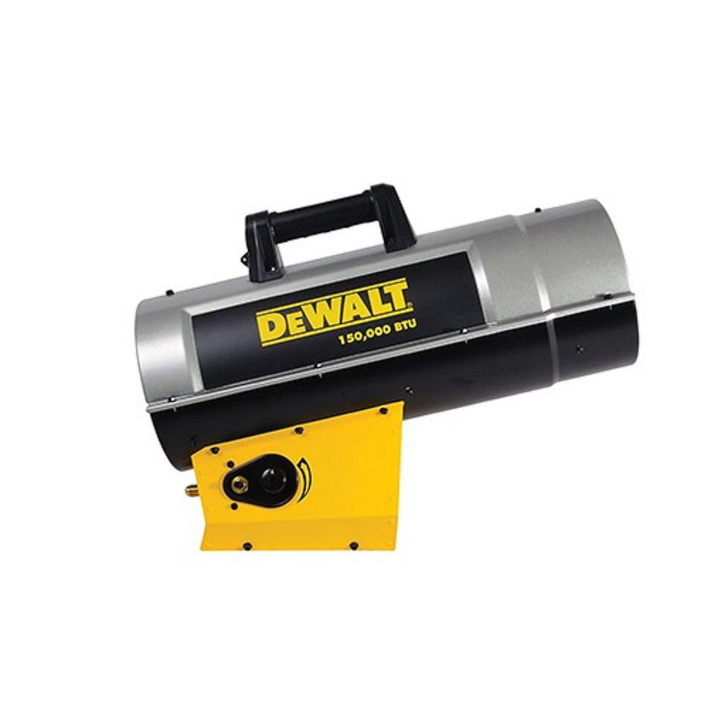 DEWALT Forced Air Propane Heater 150,000 Btu F340725 | The Home Depot ...