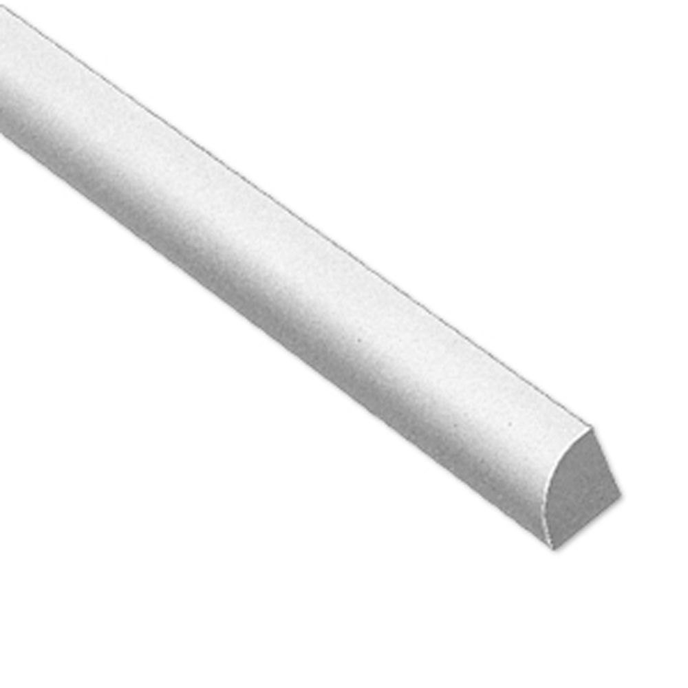 Fypon 1 2 inch X 1 2 inch X 96 inch Primed Polyurethane Quarter Round Fypon 1 2 inch X 1 2 inch X 96 inch Primed Polyurethane Quarter Round