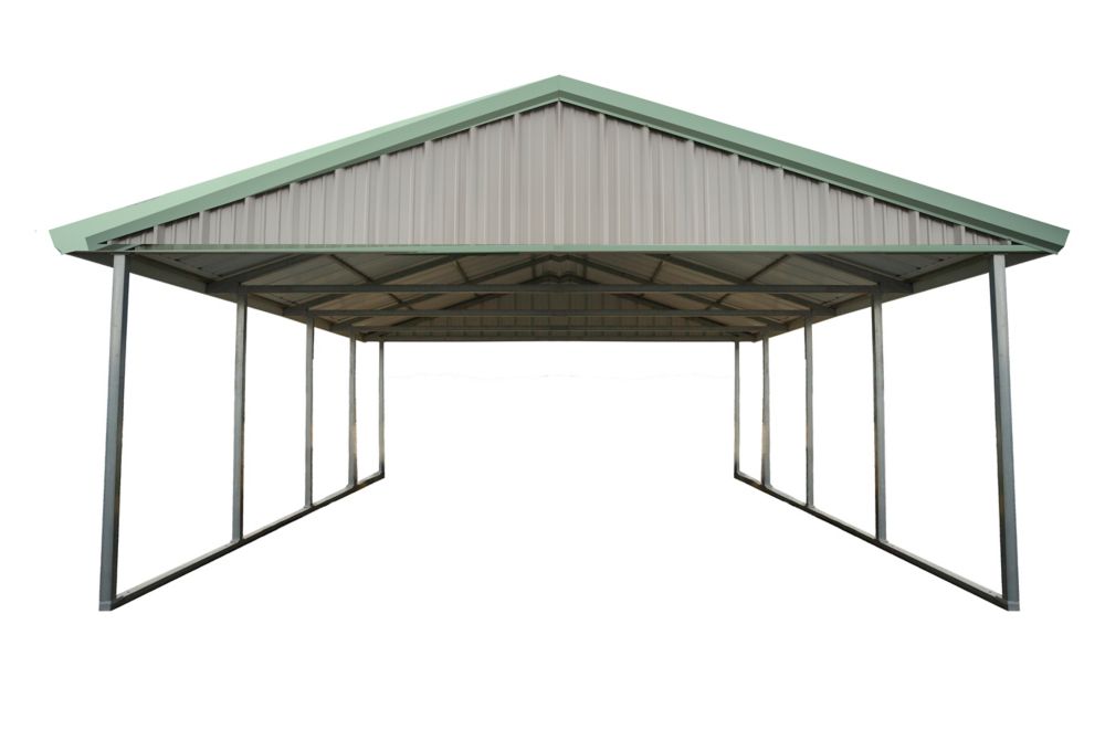 PWS 20 ft. x 24 ft. Premium Canopy / Carport | The Home Depot Canada