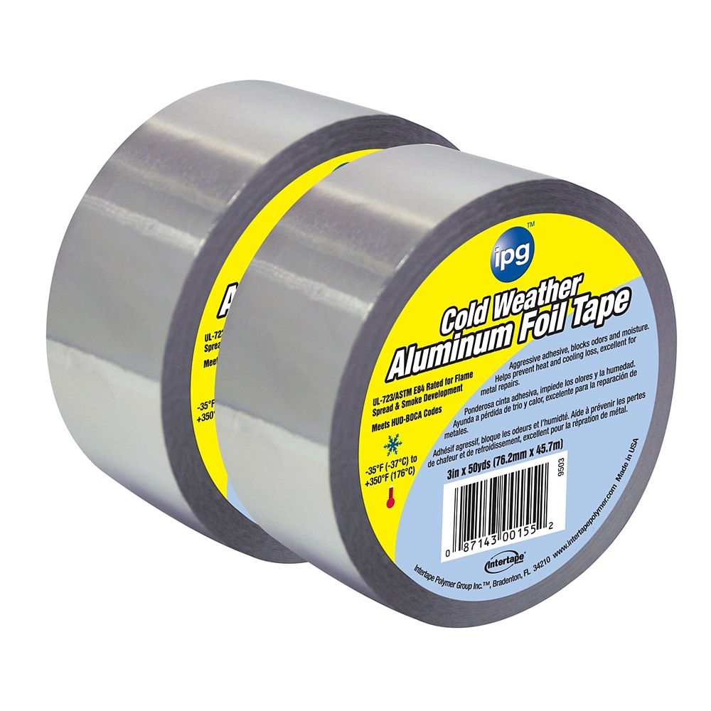 ipg Intertape Polymer Group HVAC Cold Weather 1.75 MIL Aluminum Foil ...