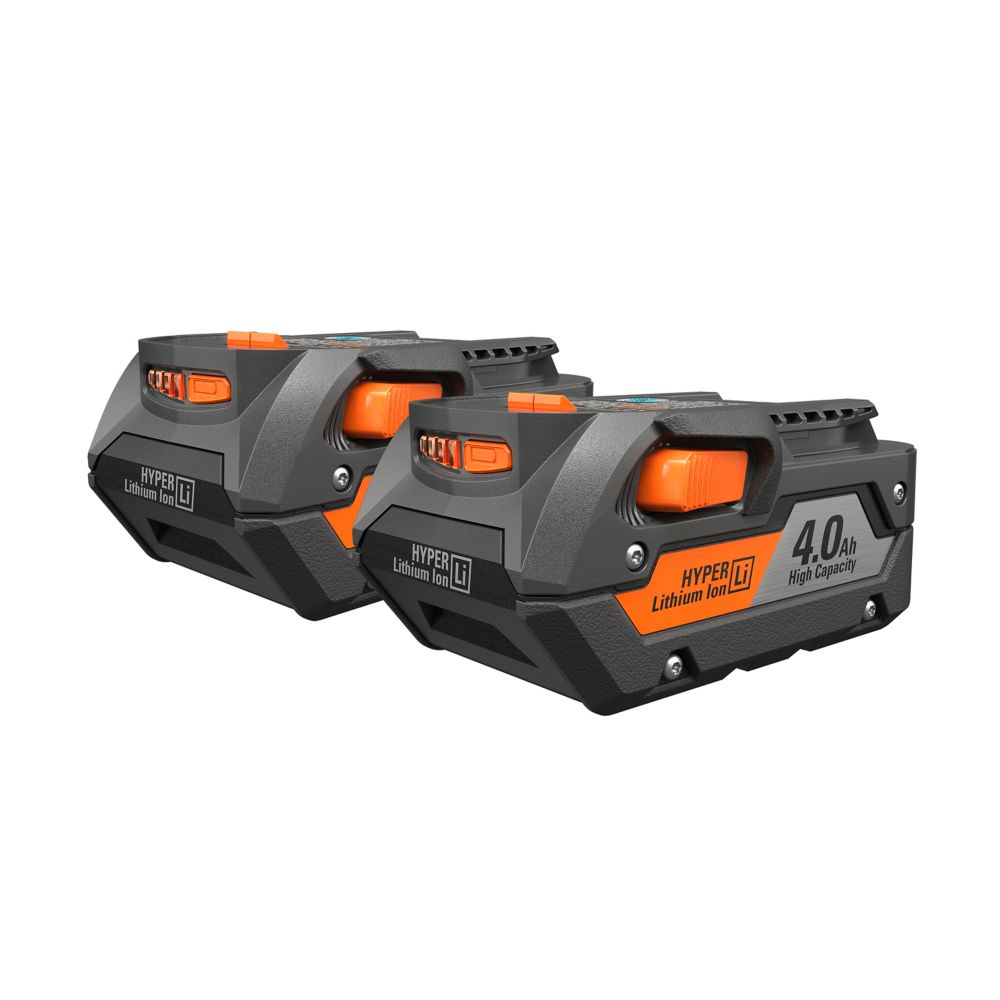 RIDGID 18V 4.0Ah Lithium-Ion Battery (2-Pack) | The Home Depot Canada