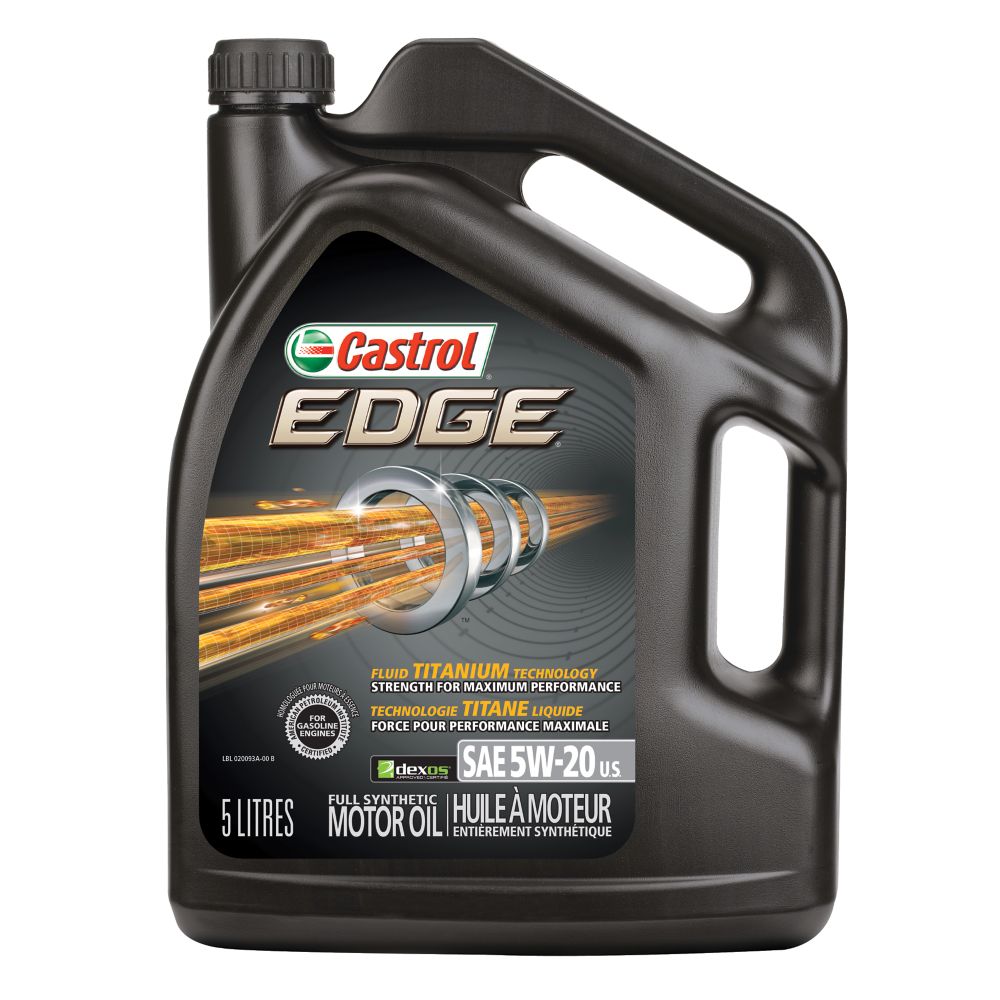 Castrol Huile moteur Castrol Edge avec Syntec, 5W20 | Home Depot Canada