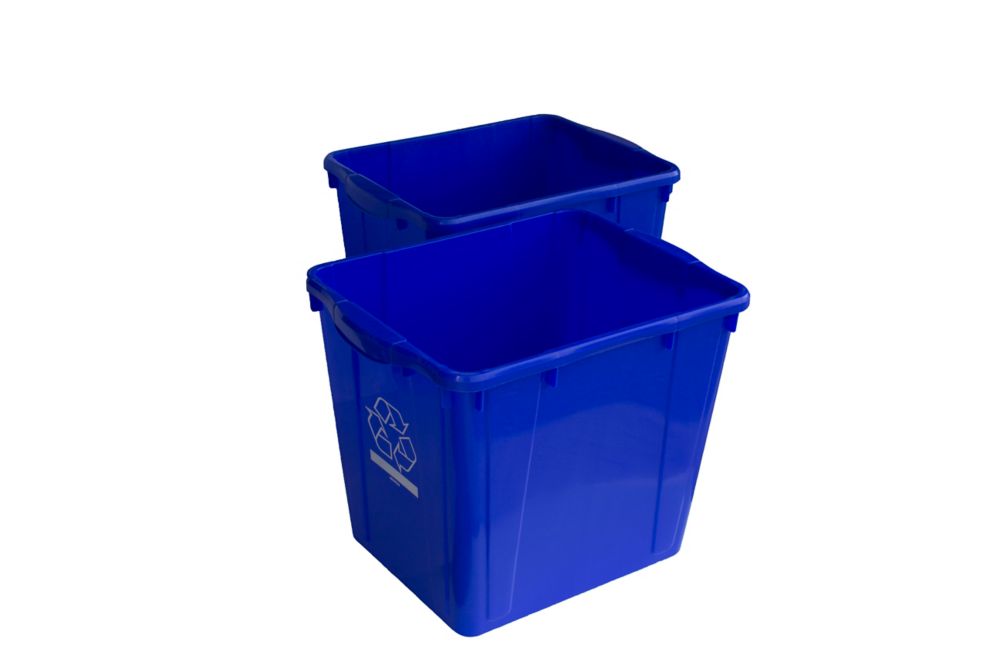 Enviro World 15 Gal. Recycling Box (2-Pack) | The Home Depot Canada