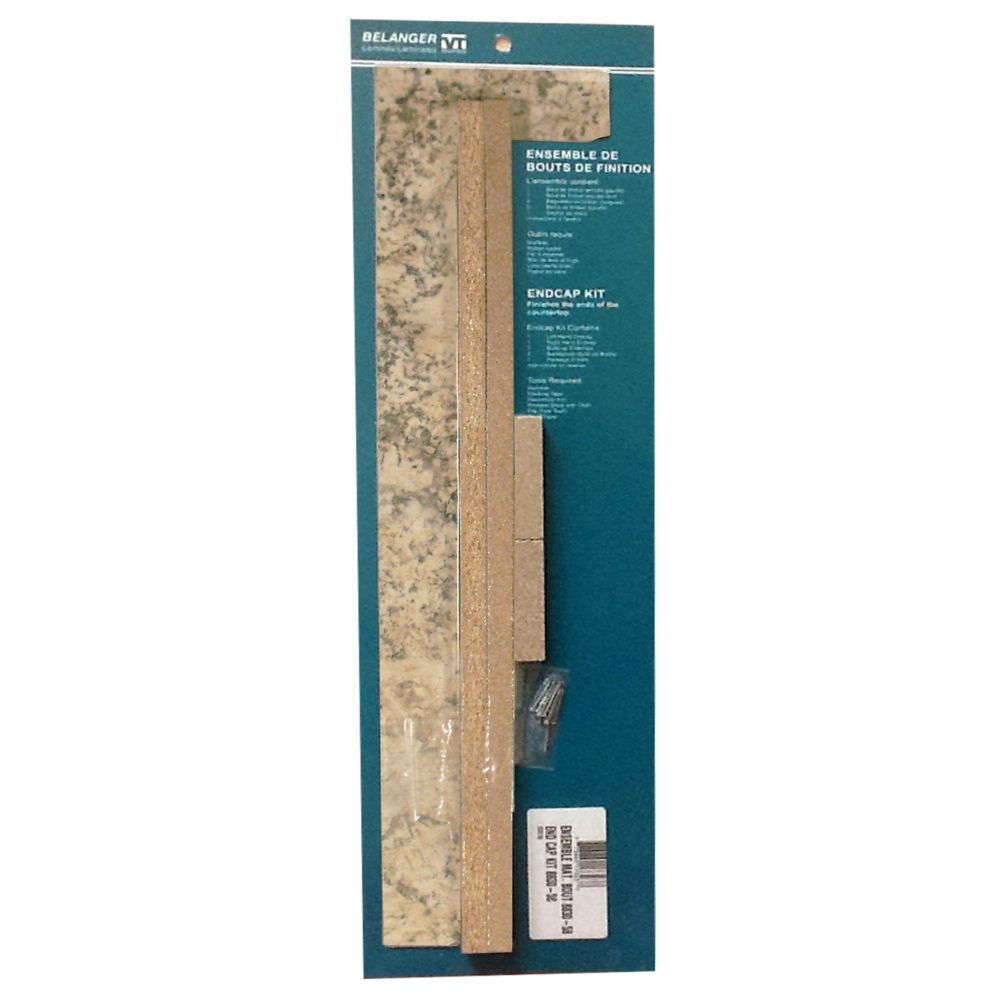 Belanger Laminates Inc 4952-22 Countertop End Cap Kit in 1/2-inch ...