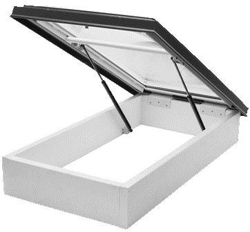 Columbia Skylights 2 ft. x 4 ft. Roof Access Double Glazed Clear ...