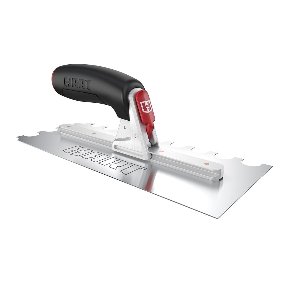 HART 3/4" U-Notch Trowel | The Home Depot Canada