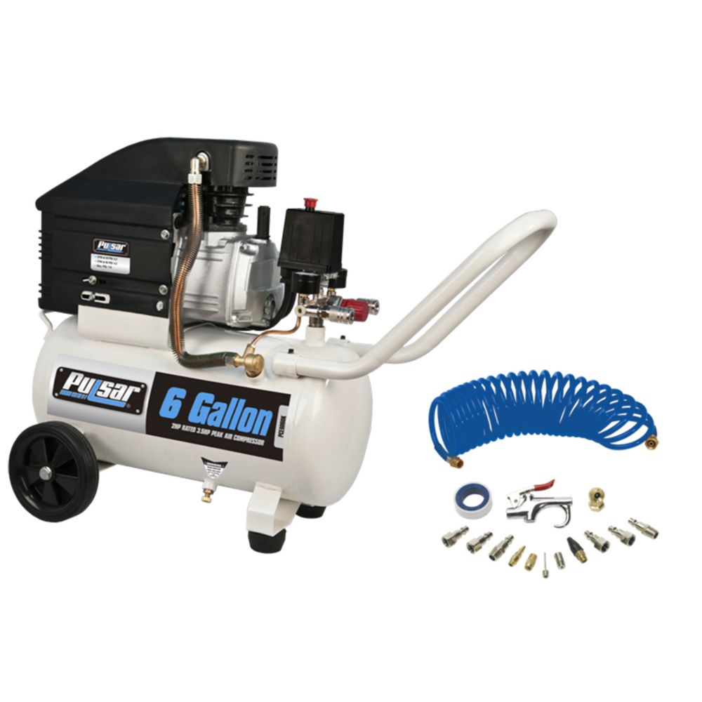 6 gallon Air Compressor with kit
