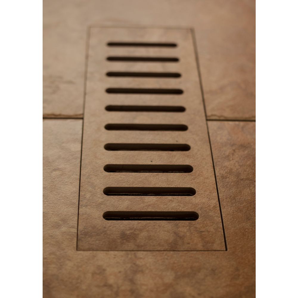 Aod Stone Porcelain vent cover made to match Lancaster Brown tile. Size ...