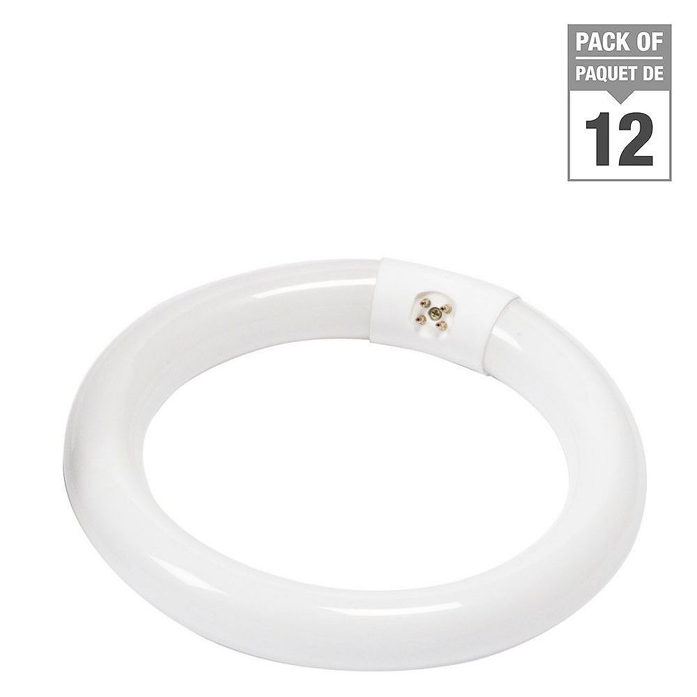 Philips Fluorescent 30W T9 9 Inch. Circline Soft White - Case Of 12 ...