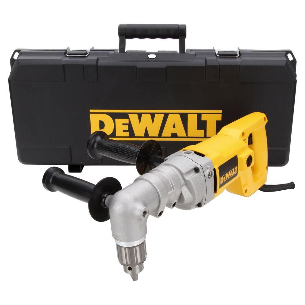 DEWALT Kit de perceuse à angle droit 7 A 1/2 pouce (13 mm) | Home Depot ...