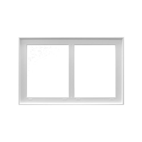 JELD-WEN Windows & Doors 30-inch x 36-inch 5000 Series Vinyl Double ...