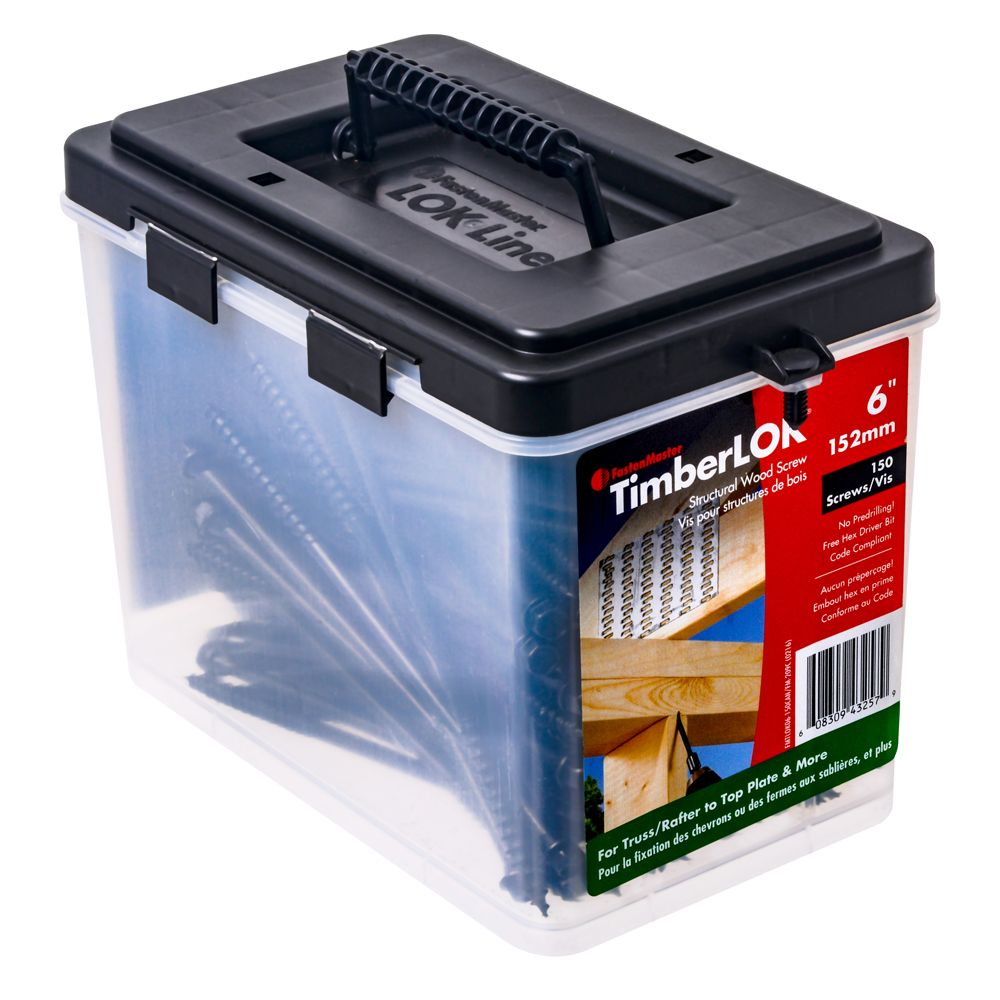 FastenMaster Timberlok 6 inch - 150-Piece | The Home Depot Canada