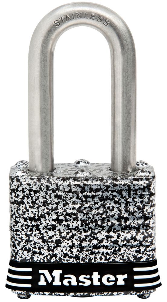 Master Lock 2inch (51mm) Wide Laminated Stainless Steel Pin Tumbler ...