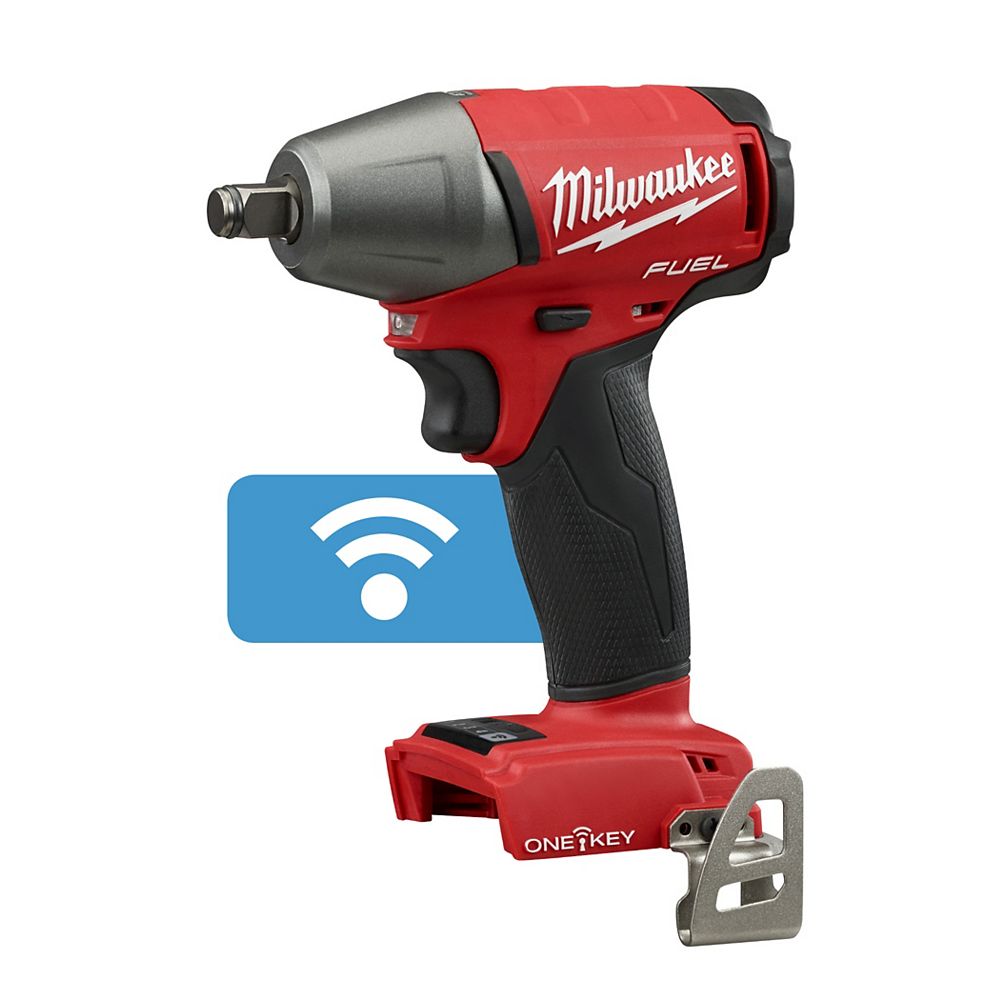 Milwaukee Tool M18 FUEL 18V 1/2 inch Compact Impact Wrench w/ Friction ...