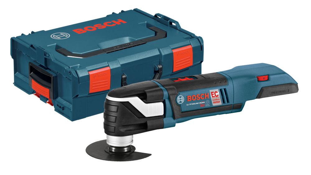Bosch Brushless 18 V Cordless Multi-X Oscillating Tool with L-BOXX-2 ...