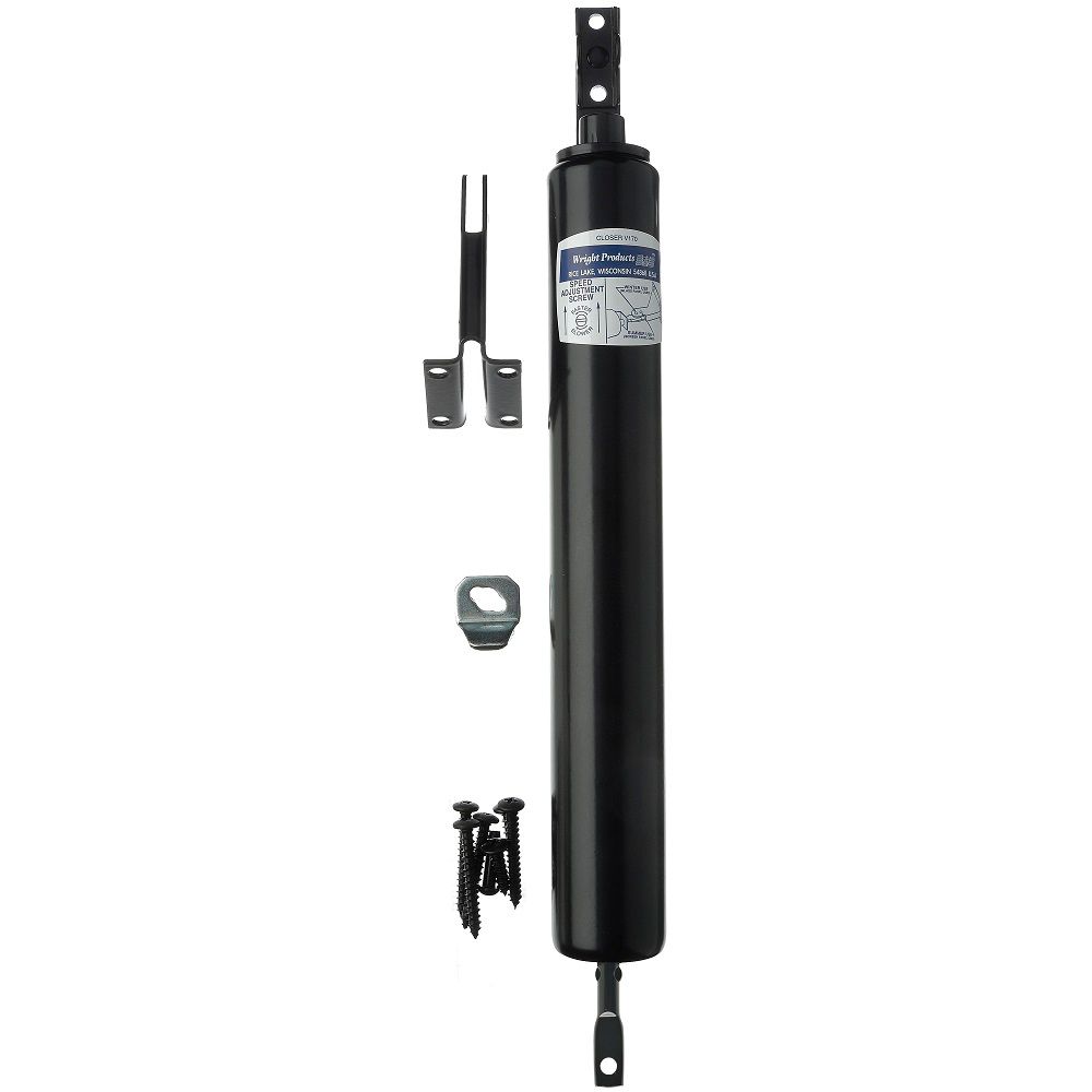 Wright Products Heavy Duty Torsion Bar Pneumatic Closer, Black | The ...