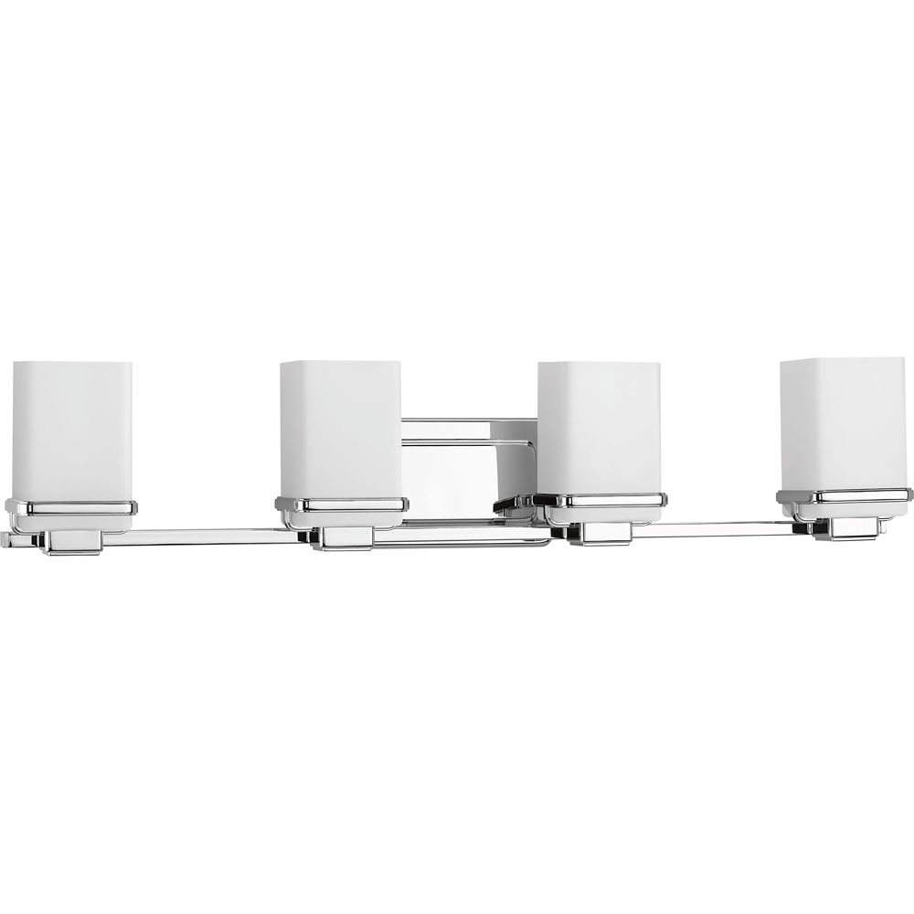 Progress Lighting Metric Collection 4-light Polished Chrome Vanity ...