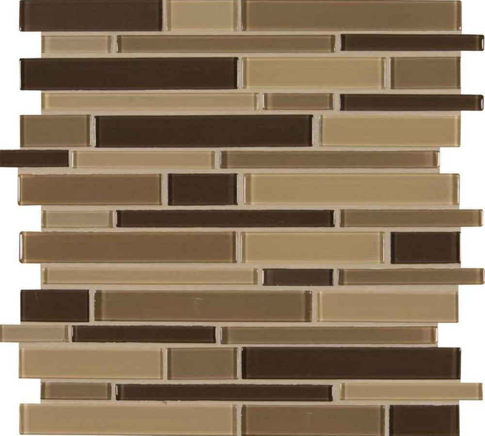 MSI Stone ULC Artic Ice Interlocking 12 Inch x 12 Inch Glass Wall Tile ...