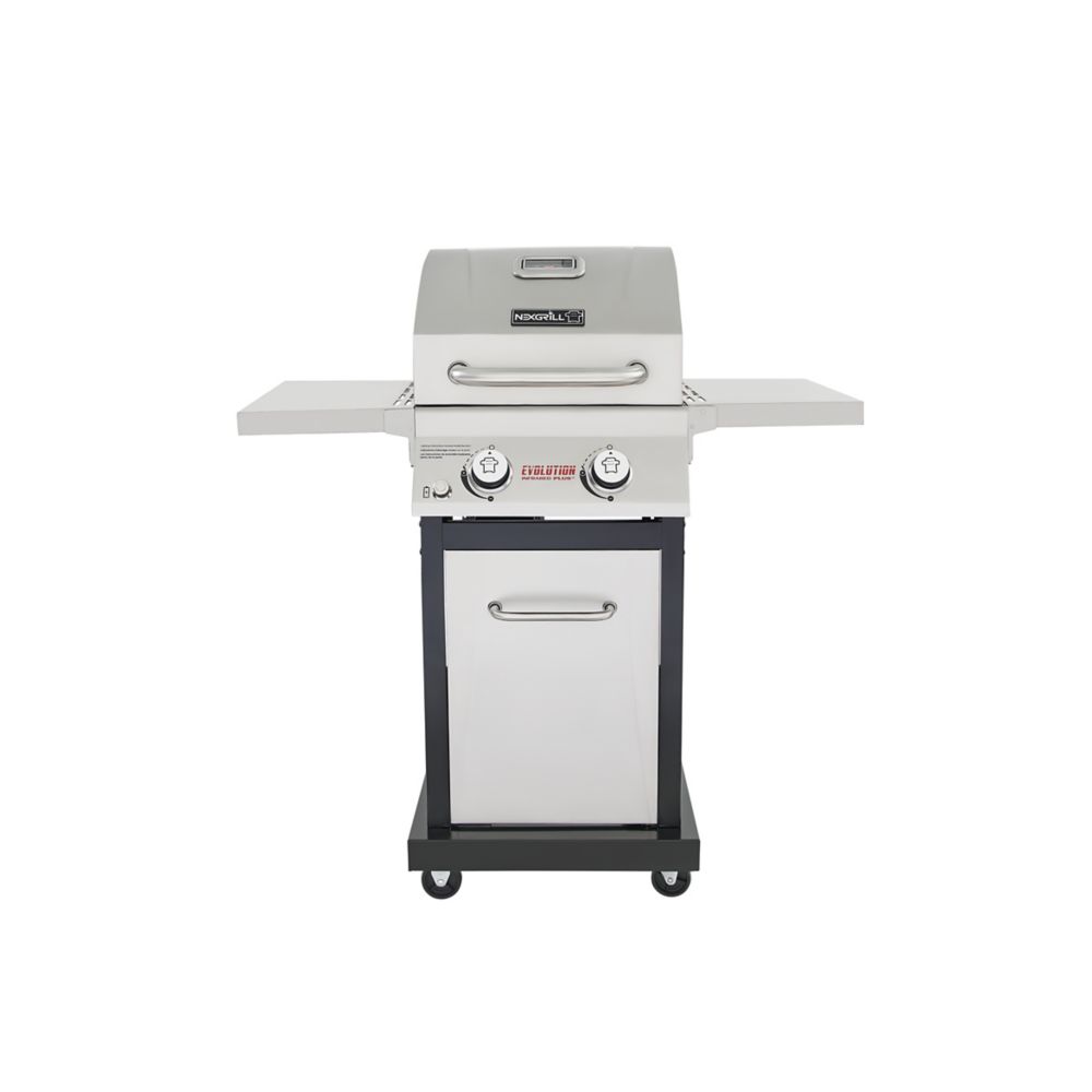 NexGrill Evolution 2-Burner Propane BBQ in Stainless Steel with ...